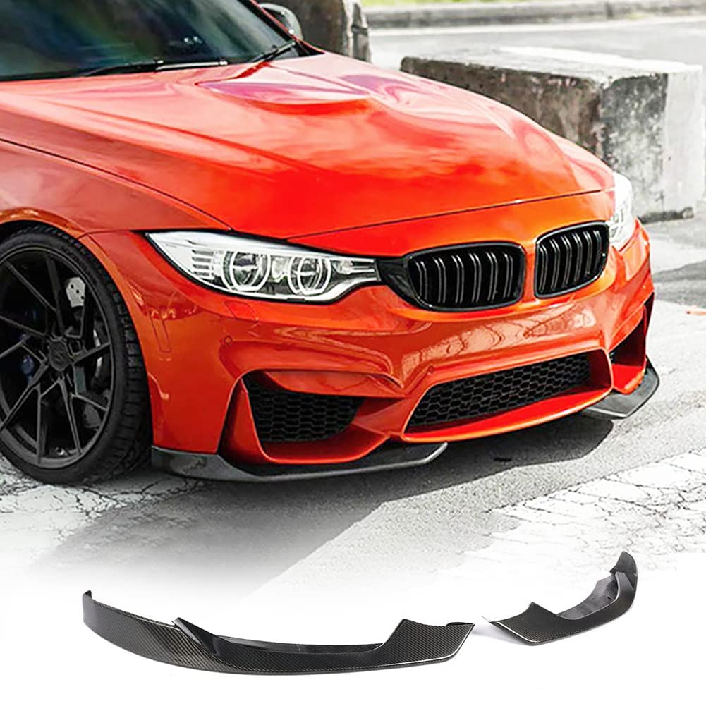 Carbon Fiber Front Splitters for BMW BMW F80 M3/ F82 F83 M4 2014-2018 ...