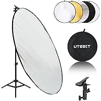Amazon.com : NEEWER 32"/80cm Light Reflector with Clamp & Hand Grips, 5 ...