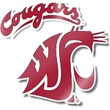 Amazon.com: Washington State University Cougars WSU Cougs Wazzu Sticker ...