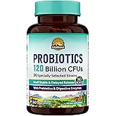 Amazon.com: Built by Nature Probiotic - 60 Billion CFU with 10 Strains ...
