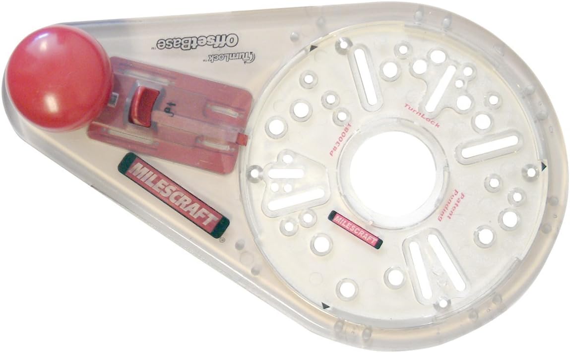 Milescraft Universal Offset Router Base Kit: Amazon.co.uk: DIY & Tools