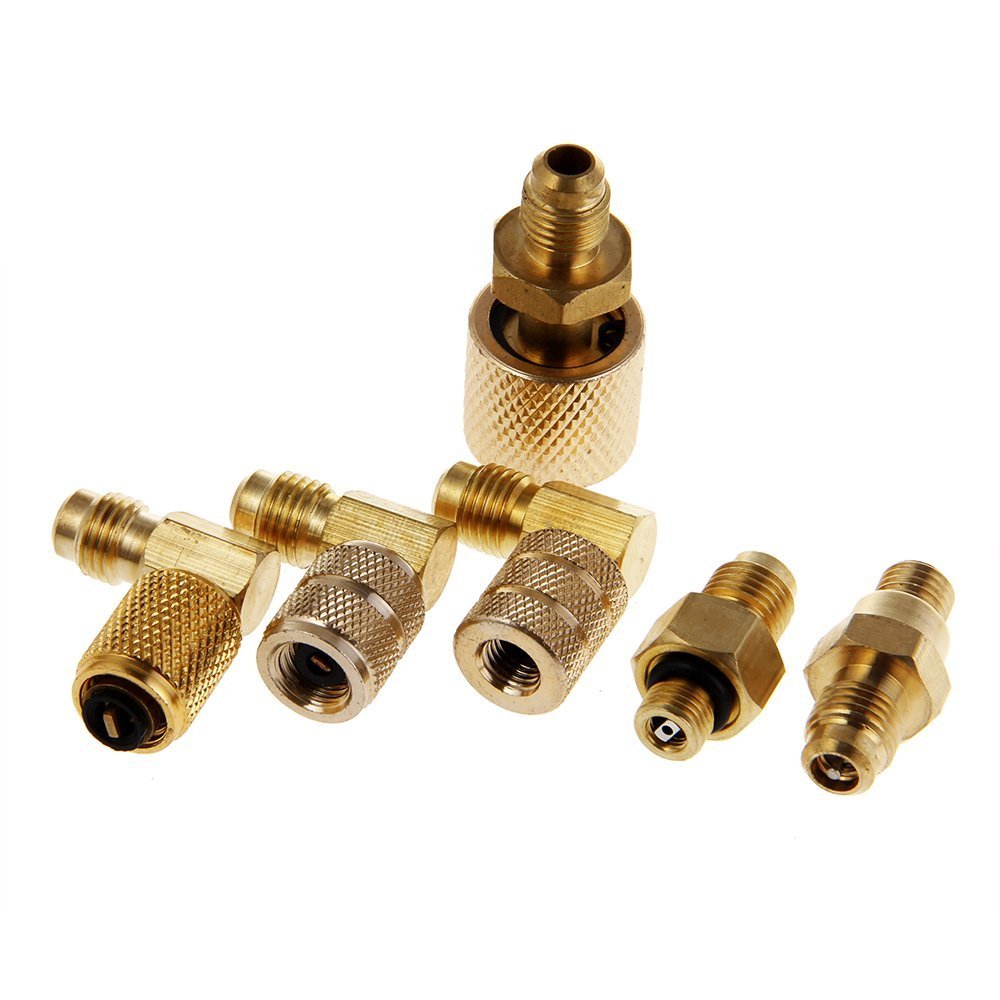 Air Conditioning Line Repair Tools Wefond Adjustable AC R134A Quick ...