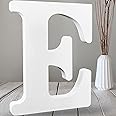 Amazon.com: AOCEAN 12 Inch White Big Wood Letters Unfinished Wooden ...