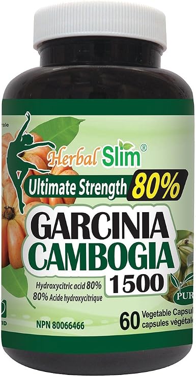 Herbal Slim - Garcinia Cambogia 1500, 80% Force - 60 Vcaps: Amazon.ca ...