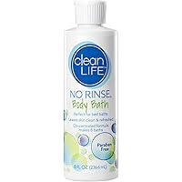 Amazon.com : No-Rinse Body Bath, 8 fl oz - Leaves Skin Clean, Refreshed ...