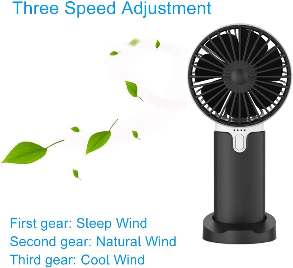 EasyULT Portable Handheld Fan, Desk fan, USB Fan Mini Desktop Table ...