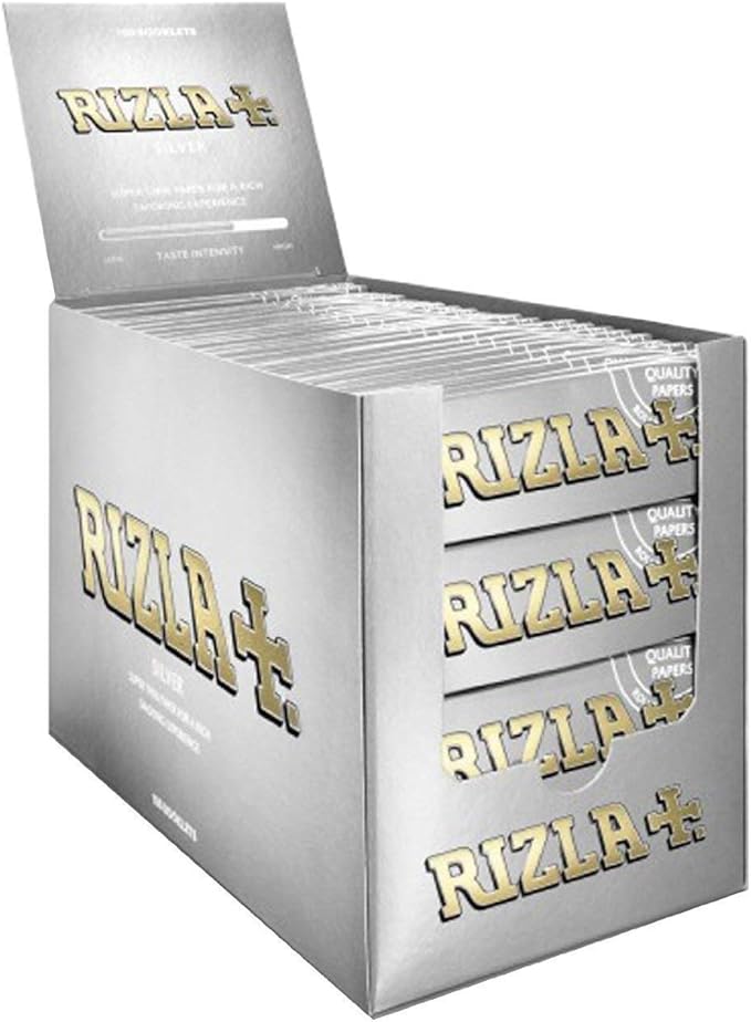 Rizla Silver Cigarette Rolling Papers - 20 packets: Amazon.co.uk ...