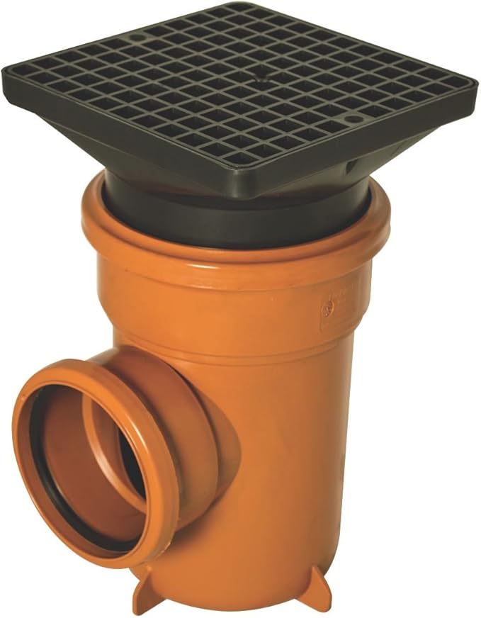 FloPlast D515 Underground Bottle Gully Square Lid: Amazon.co.uk: DIY ...