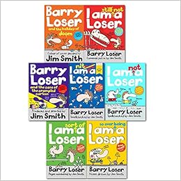 Jim Smith Barry Loser 7 Books Collection Children Gift Set, (Barry ...