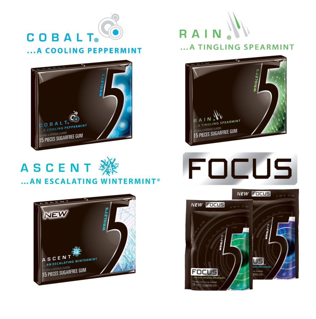 Amazon.com : Five Sugar Free Gum, RPM Fruit, 15 Piece Pack (10 Count ...