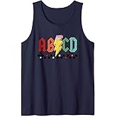 Amazon.com: ABCD Pencil Lightning Rock'n Roll Teacher Back To School T ...
