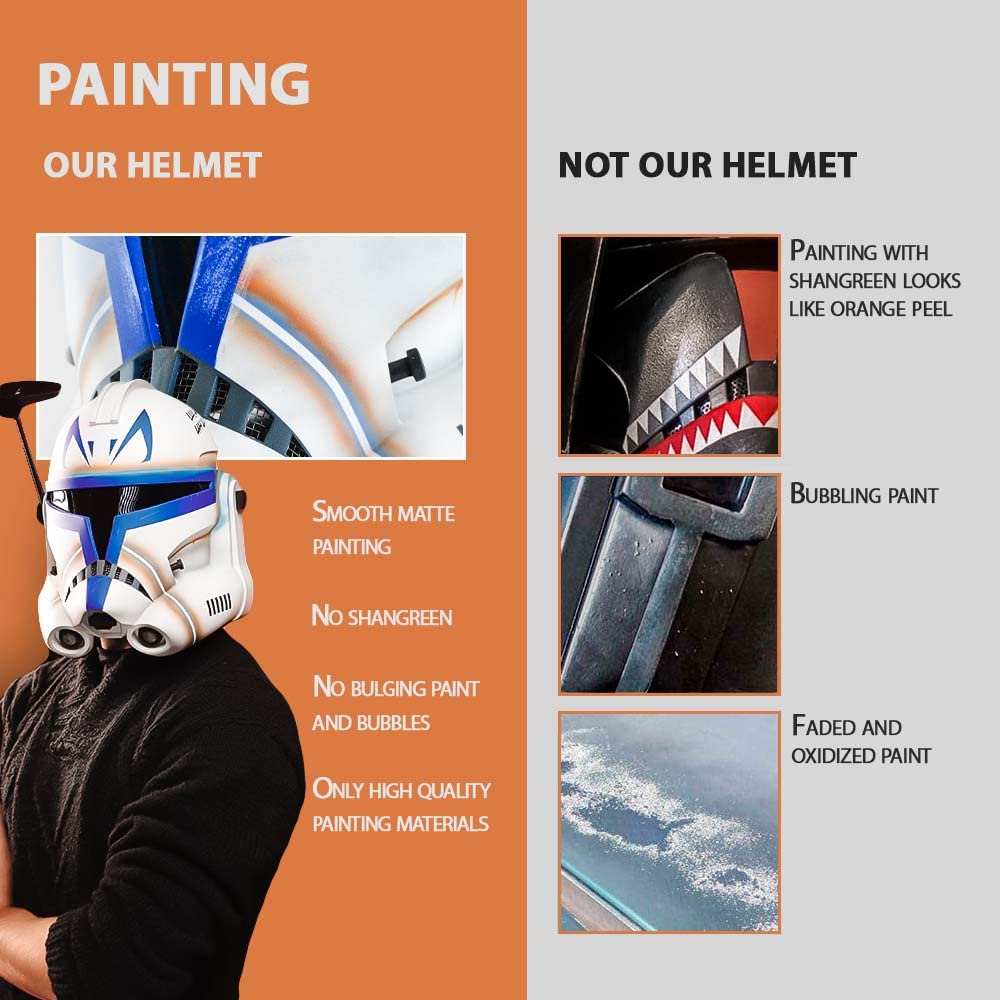 Mua Captain Rex Helmet Star Wars Helmet Clone Trooper Phase 2 Helmet ...