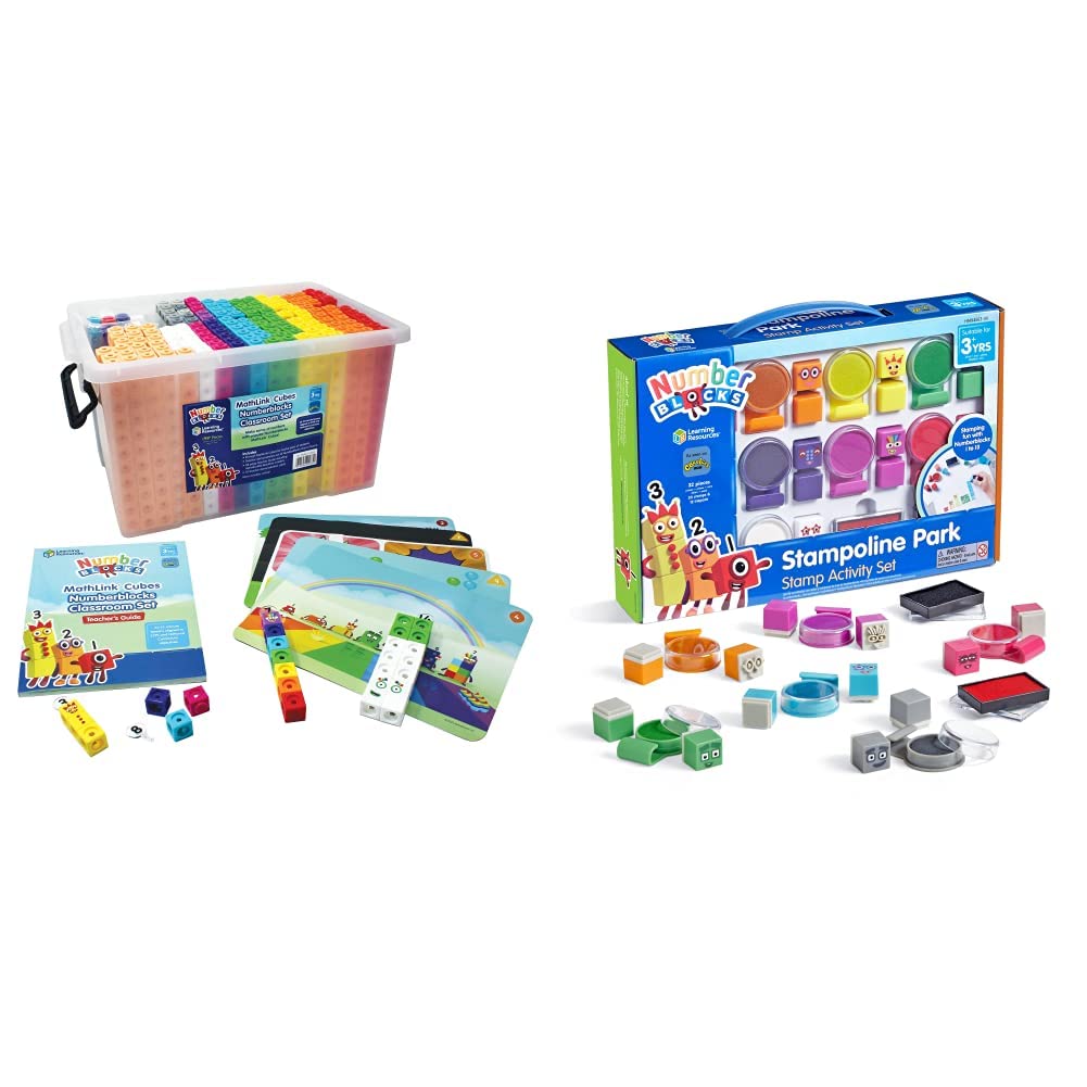 Mua Learning Resources MathLink Cubes Numberblocks Classroom Set ...