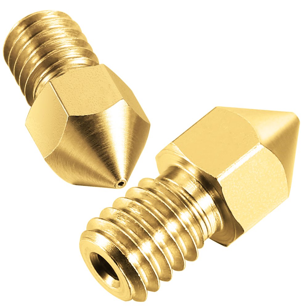 SIQUK 22 Pieces 3D Printer Nozzles MK8 Nozzle 0 2mm 0 3mm 0 4mm 0
