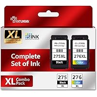 COLORETTO Ink Cartridge 275 XL for Canon Pixma TR4725 TR4722 TR4720 ...