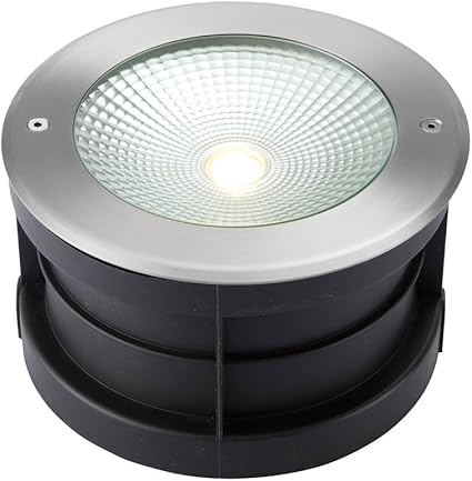 Evoke 20W LED Outdoor Garden Decking Ground Recessed Uplighter Marine ...