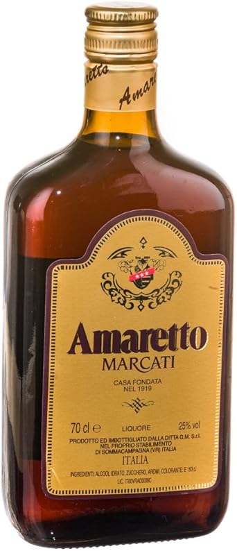 Licor Amaretto Marcati 700 ml: Amazon.com.mx: Alimentos y Bebidas
