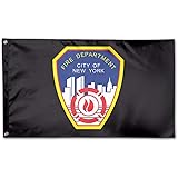 Amazon.com : 3x5 FDNYMIA FDNY New York Fire Department 9/11 We Will ...