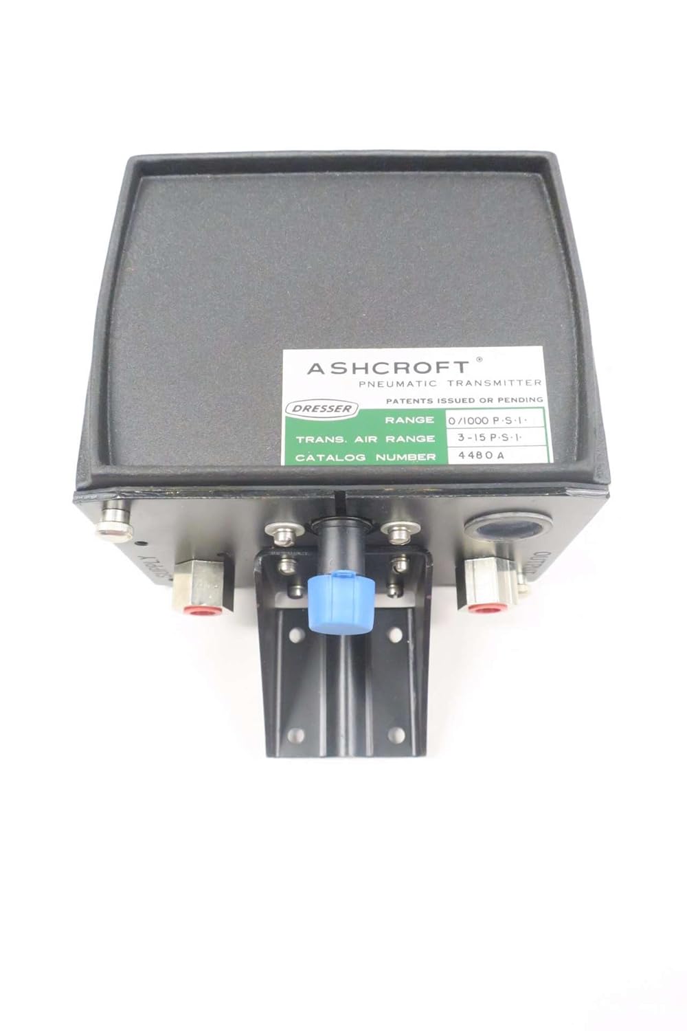 ASHCROFT 4480A Pneumatic Pressure Transmitter 0-1000PSI 3-15PSI D537544 ...