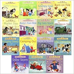 Usborne Farmyard Tales Collection 15 Books Bundle (Runaway Tractor, The ...