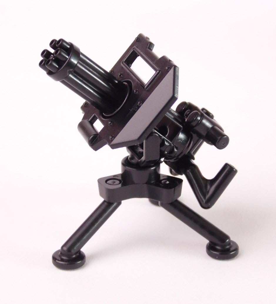 Brickarms Minifig. Cat Minigun, MG Three-leg, Military, Weapon LEGO ...
