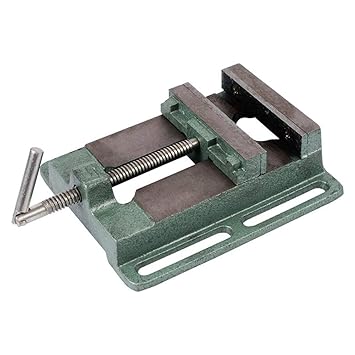 3" Flat Drill Press Vise, Heavy Duty Drill Press Vice Bench Clamp ...