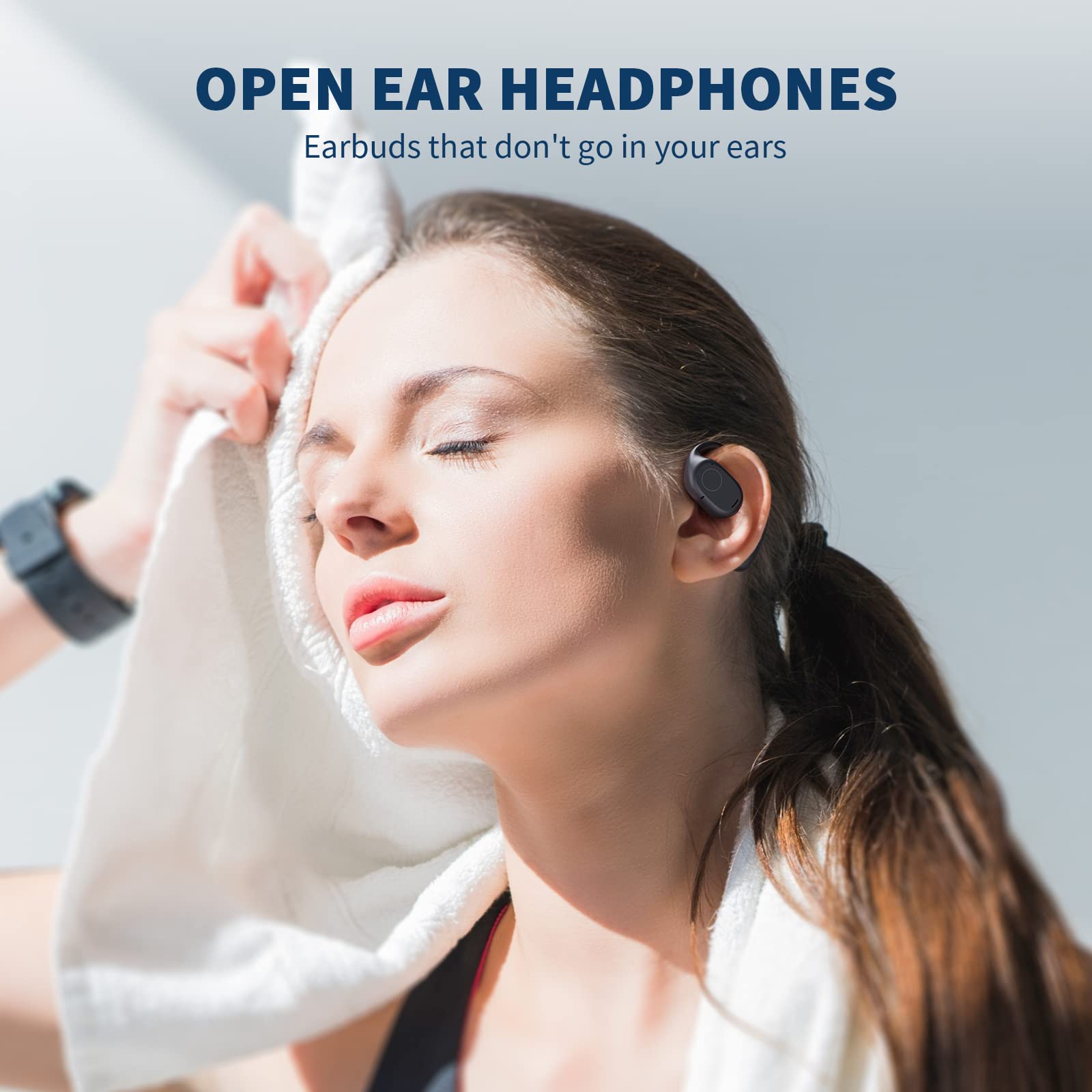 Mua PSIER Open Ear Headphones, Bluetooth 5.3 Wireless Sports Headphones ...
