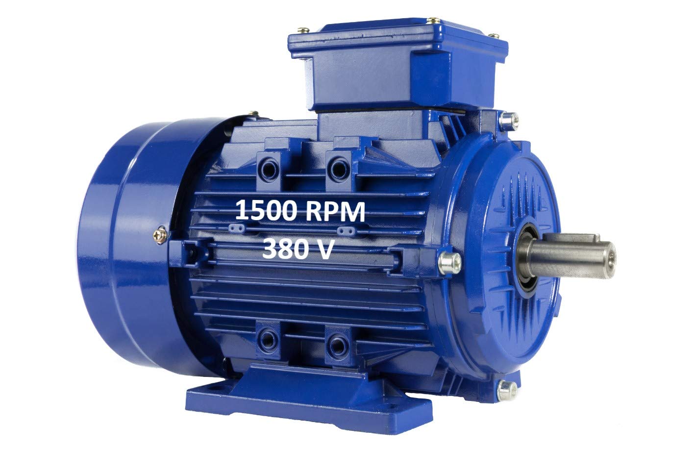 Motore Elettrico Trifase 3 KW 4 CV 220 380 V 1500 RPM B3 Gambe motore-elettrico-trifase-3-kw-4-cv-220-380-v-1500-rpm-b3-gambe