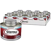 Amazon.com: Sterno Fuel Cans - 4-Hour Burn, (12-Pack) Chafing Dish Fuel ...