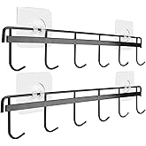 Amazon.com: E-Gtong 2-Pack kitchen Rail Utensil Rack SUS 304 Stainless ...