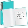 Amazon.com : Dunwell 11x17" Art Portfolio Folder - (Aqua) Presentation ...