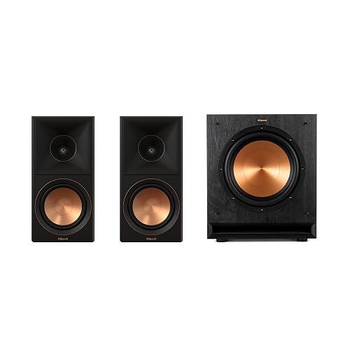 Klipsch 2.1 Ebony System - Model RP-600M II, SPL-100 in Kuwait | Whizz ...