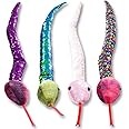 Amazon.com: ArtCreativity Flip Sequin Snake Toys for Kids, Set of 4 ...