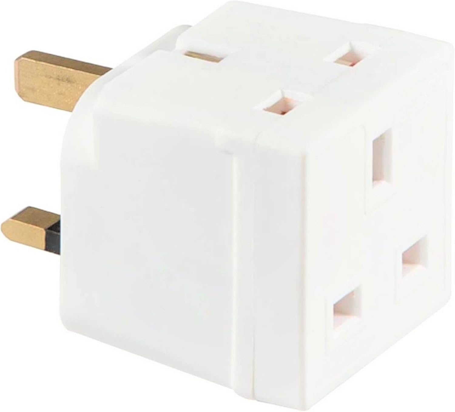 HomeBerg 2 Way Double Plug Adaptor – Multi Plugs Extension Sockets ...