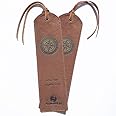Amazon.com: Leather Bookmark Handmade with Compass Design - Pack of 2 ...