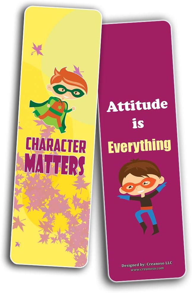 Super Bookmarks Character Matters (30-Pack) – BigaMart
