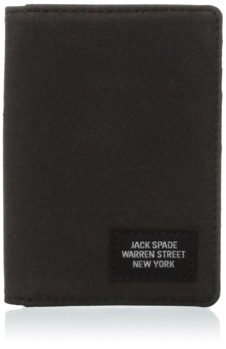 Amazon.com: Jack Spade Men's Waxwear Vertical Flap Wallet, Chocolate ...