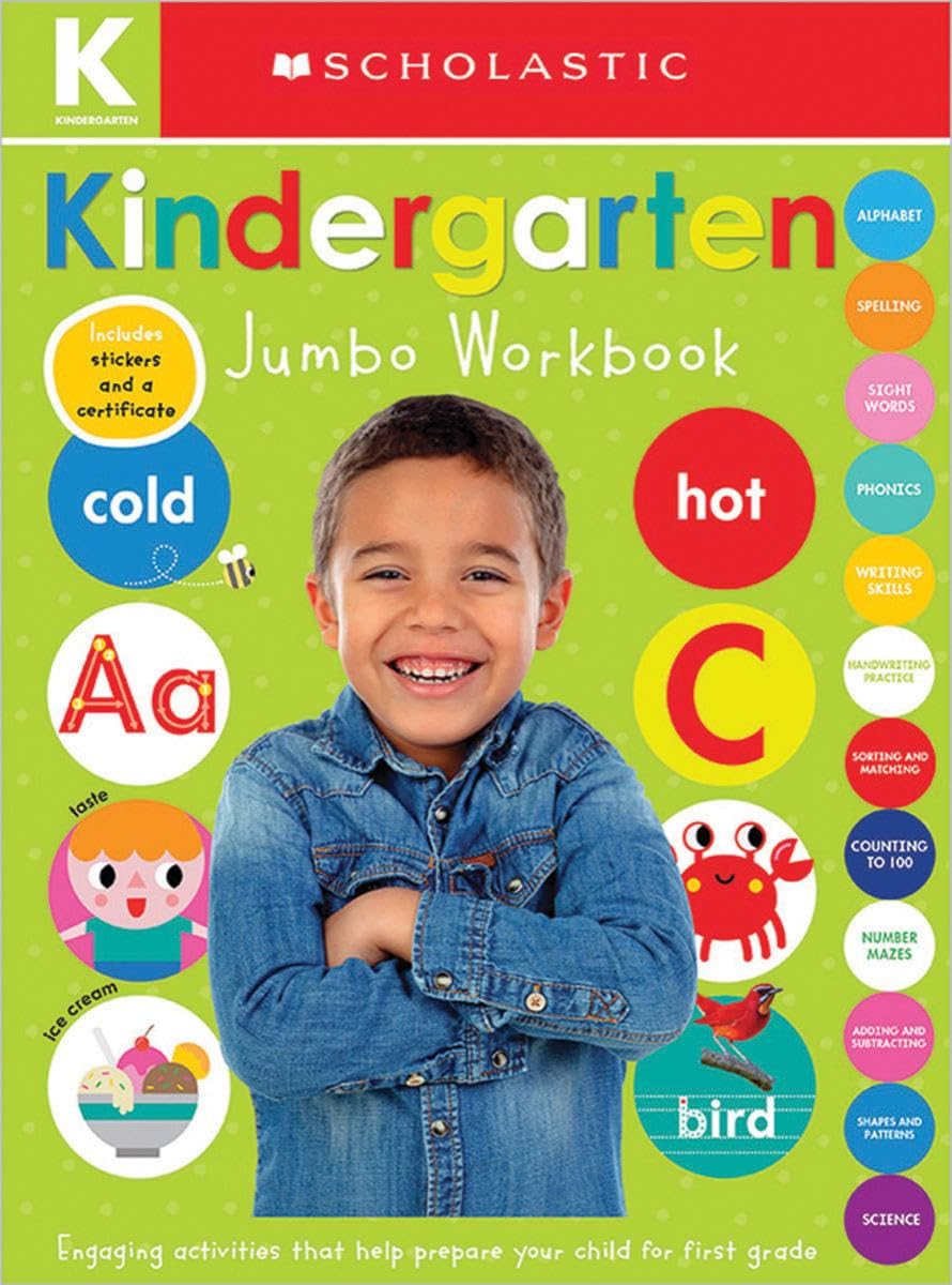 Mua Kindergarten Jumbo Workbook: Scholastic Early Learners (Jumbo ...