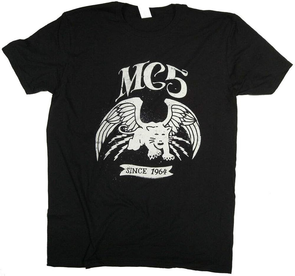 MC5 T Shirt - Since 1964 Logo 100% Garage Rock Fully Screenprinted ...