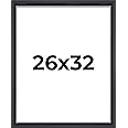 Amazon.com - 26x32 Shadow Box Frame Contemporary Black | 3/4" Depth of ...