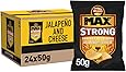 Walkers Max Strong Jalapeno and Cheese Crisps Case, 24 units x 50 g ...