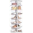 Amazon.com: VEVOR 7 Tiers Rotating Shoe Rack Tower, 360°Spinning Shoe ...