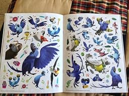 Rio 2 Sticker Scene Book: Complete the Movie Scenes with Over 200 ...