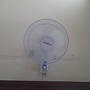 Buy Crompton High Flo Wave Wall Mounted Fan - 400Mm - White Online at ...