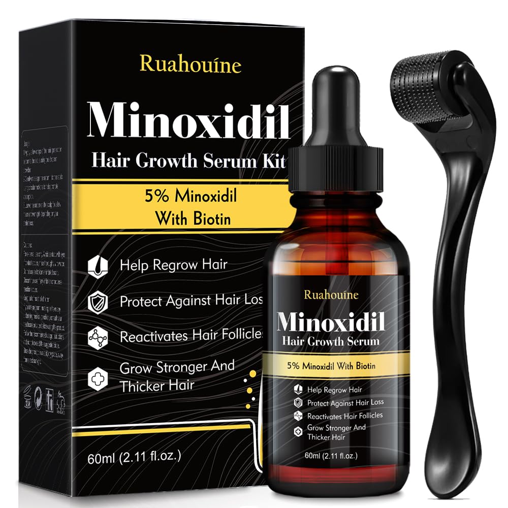 5% Minoxidil Hair Regrowth Oil for Men and Women – Extra Strength ...