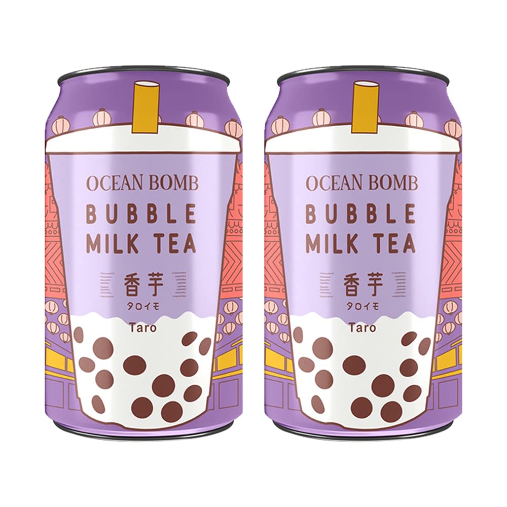 Mua Ocean Bomb Boba Tea Tapioca Pearls, Canned Bubble Popping Milk Tea ...