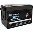 Amazon.com: Paoweric 12V 300Ah LiFePO4 Lithium Battery with 200A BMS, 3840WH, 10000+ Cycles ...