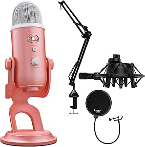 Amazon.com: Blue Microphones Yeti USB Microphone Aurora Collection ...