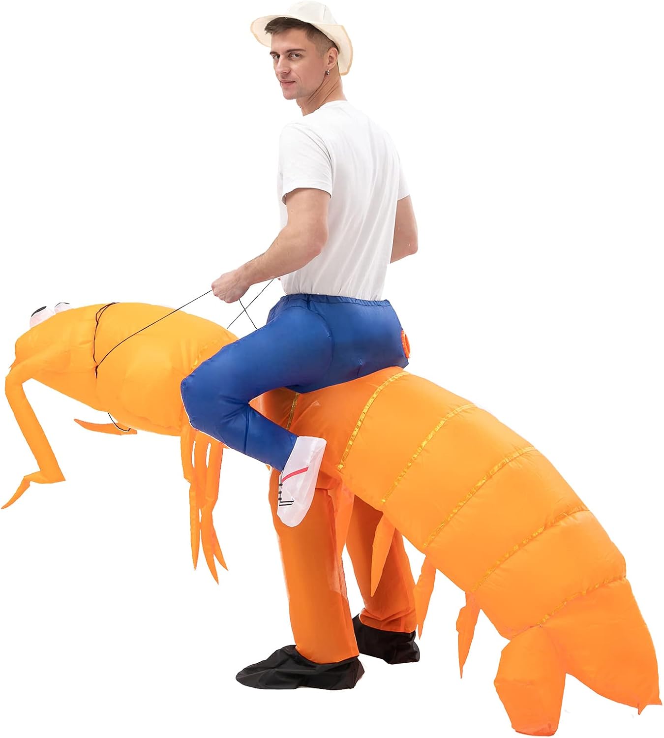 Amazon.com: HHARTS Adult Mantis Shrimp Inflatable Costume Funny Animal ...