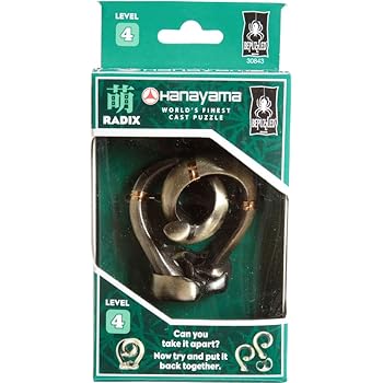 Amazon.com: Cast Hook - Hanayama Cast Metal Puzzle: Toys & Games
